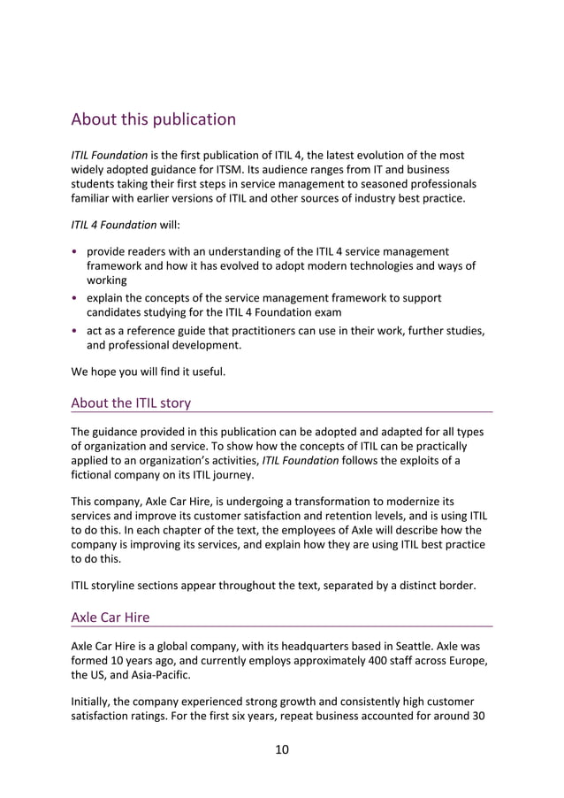 ITIL Foundation ITIL 4 Edition | PDF | Information Services Industry ...