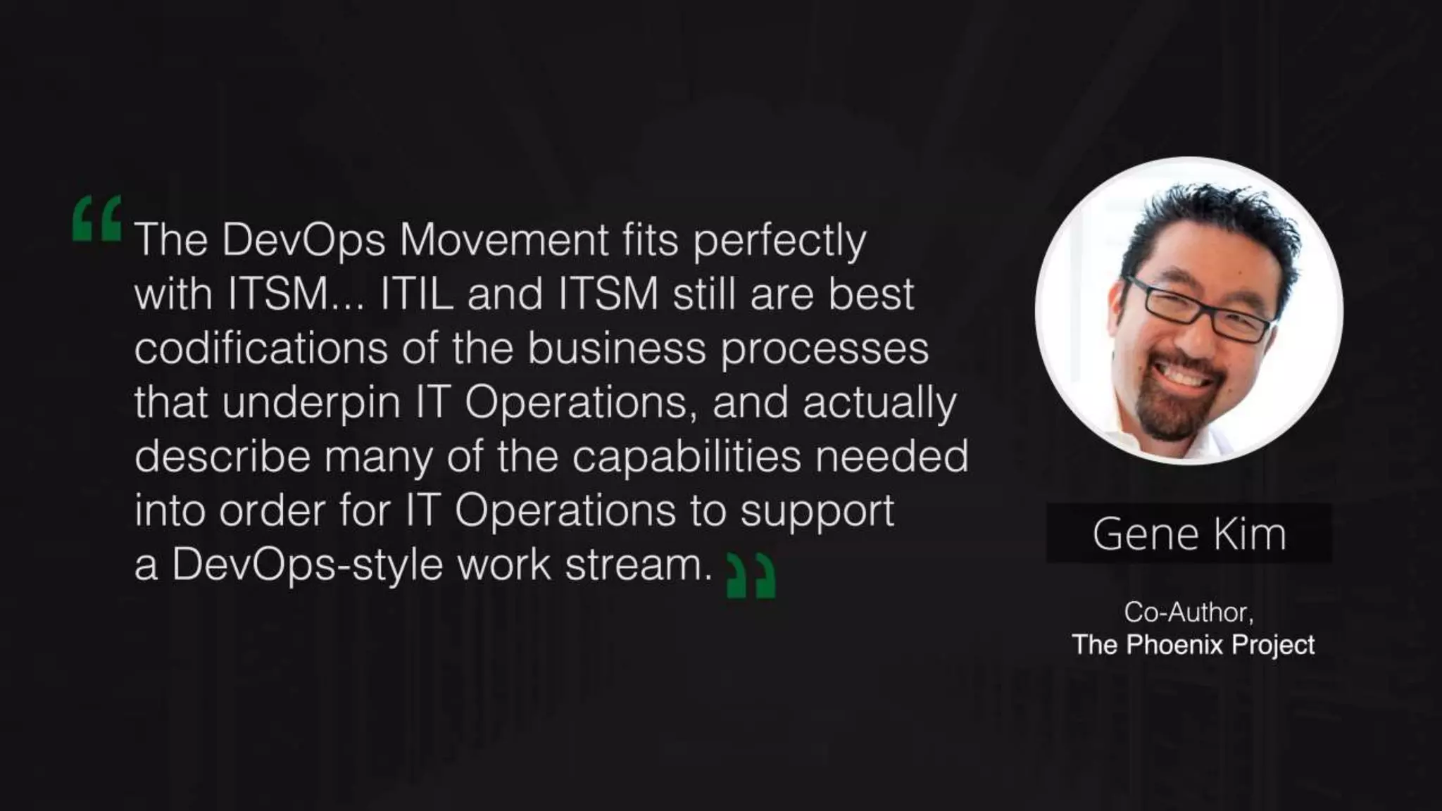 6 Awesome Quotes from ITIL and DevOps Influencers | PPT