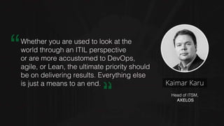 6 Awesome Quotes from ITIL and DevOps Influencers | PPT