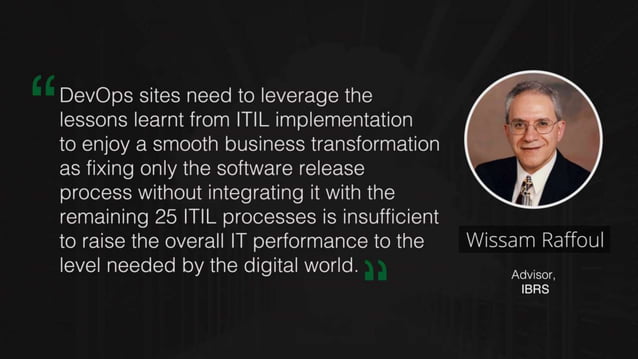 6 Awesome Quotes from ITIL and DevOps Influencers | PPTX
