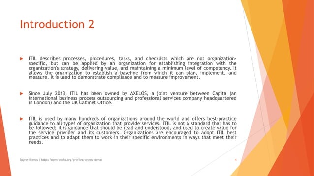 ITIL Basic concepts | PPTX | IT and Internet Support | Internet