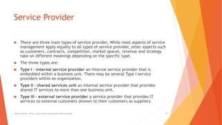 ITIL Basic concepts | PPTX