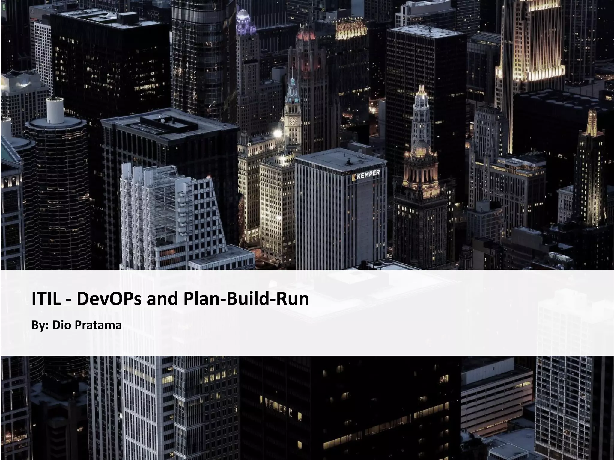 ITIL DevOps and PBR | PDF