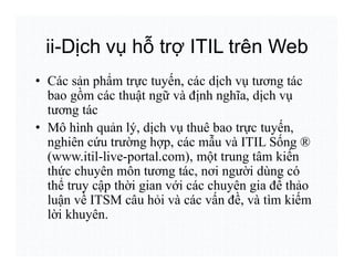 Vòng đời của quản lý dịch vụ CNTT | PDF