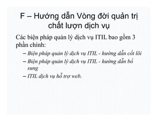 Vòng đời của quản lý dịch vụ CNTT | PDF