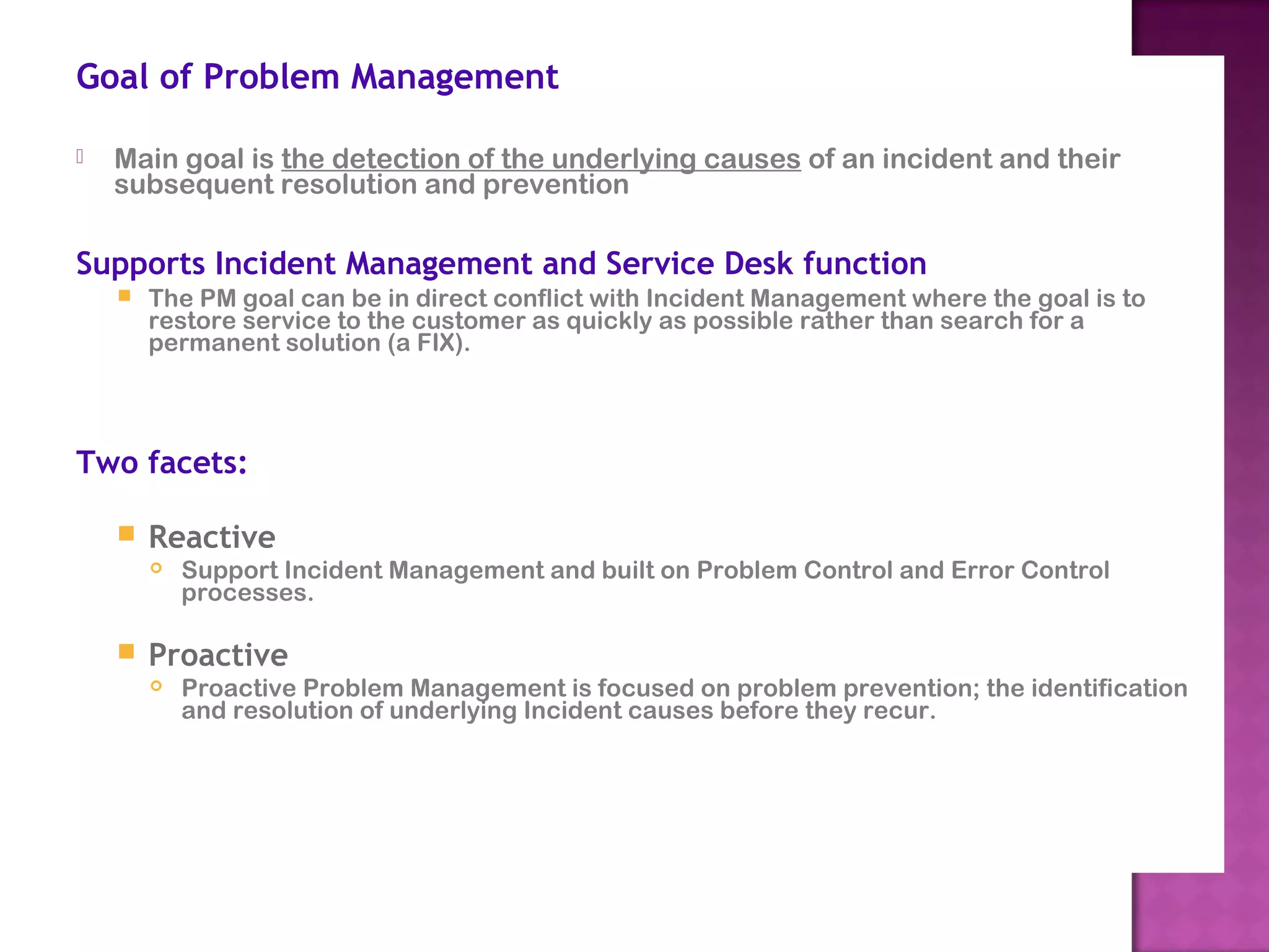 Problem Management | PPT
