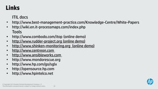 ITIL compliant Open Source tools | PDF