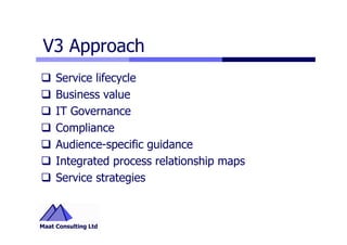 ITIL V3 Highlights | PDF