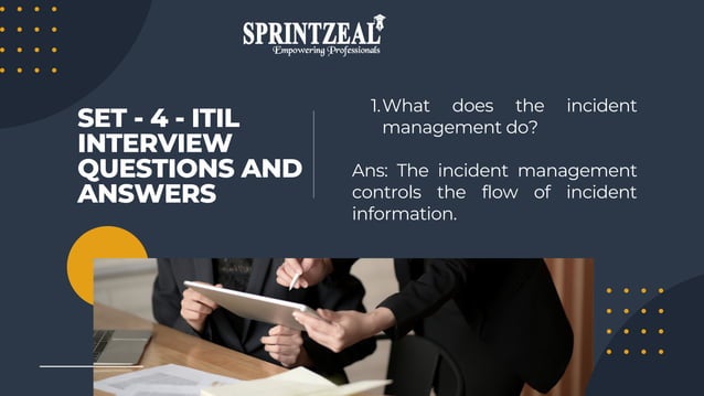 TOP 25 ITIL INTERVIEW QUESTIONS AND ANSWERS IN 2022 | PPT