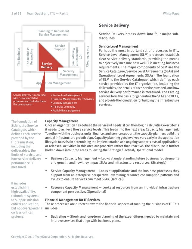 Itil 2 | PDF