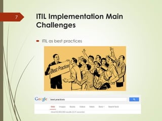 Tackling ITIL Implementation Challenges | PPT