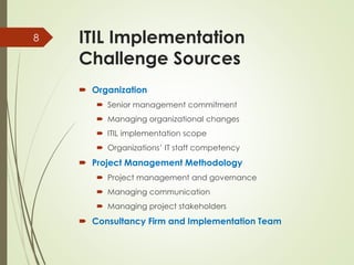 Tackling ITIL Implementation Challenges | PPT