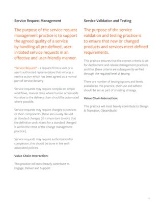 ITIL4 Guide to practices - review materials | PDF