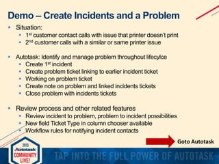 ITIL and Autotask: Incident & Problem Management | PPTX