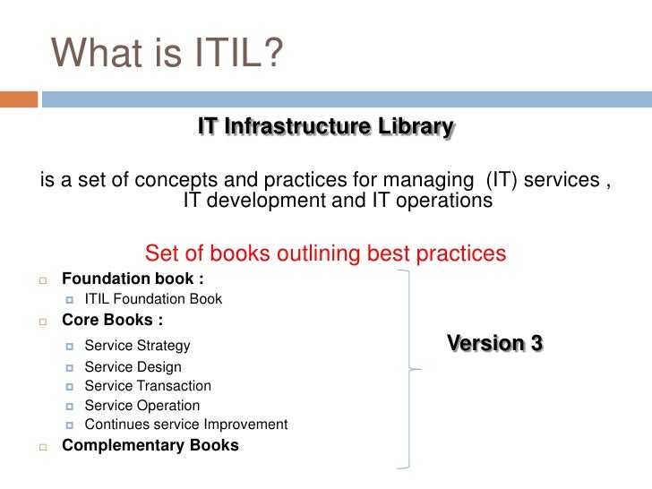 ITIL Service Desk