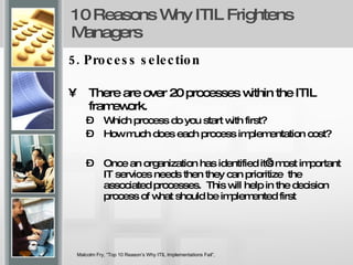 ITIL Challenges With Implementation | PPT