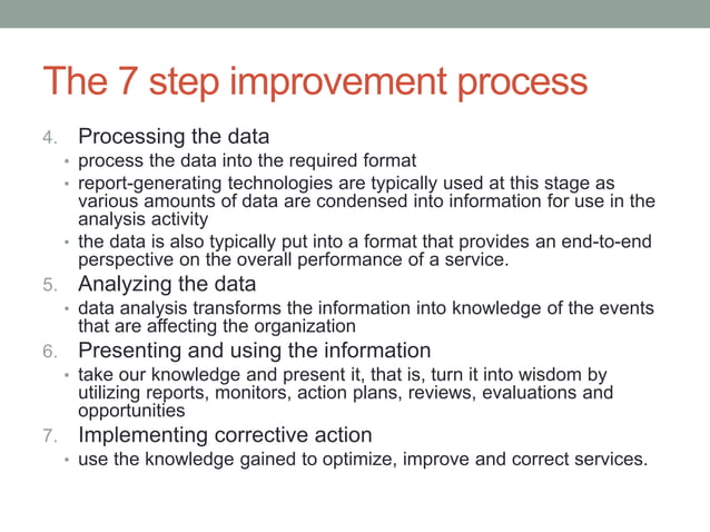 ITIL Continual Service Improvement | PPTX