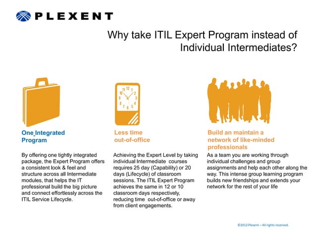 ITIL Expert Certification Program | PPT