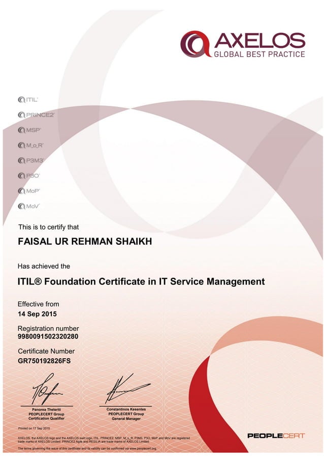 Itil foundation | PDF
