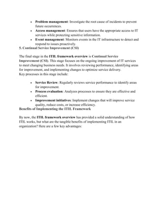 ITIL Framework Overview: 5 Lifecycle Stages & Benefits | Visionary CIOs ...
