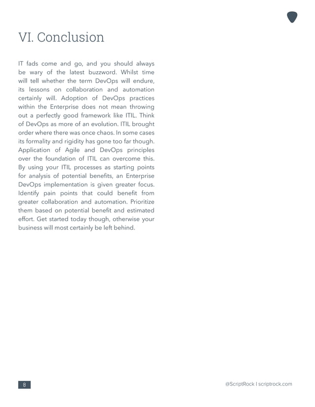 ITIL Guide for DevOps | PDF | Cloud Computing | Internet