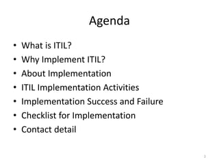 ITIL implementation and Service Management Best Practices – useful information and quick guide | PDF