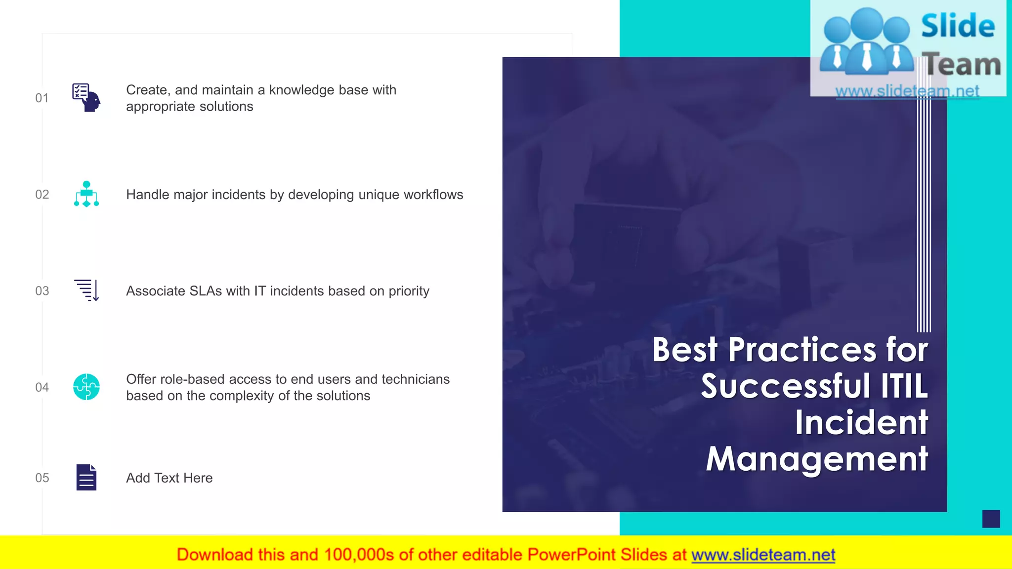ITIL Incident Management Workflow PowerPoint Presentation Slides | PDF