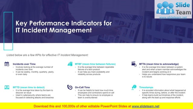 ITIL Incident Management Workflow PowerPoint Presentation Slides | PDF