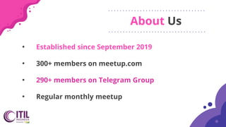 (ONLINE) ITIL Indonesia Community – Meetup Announcement | PPTX