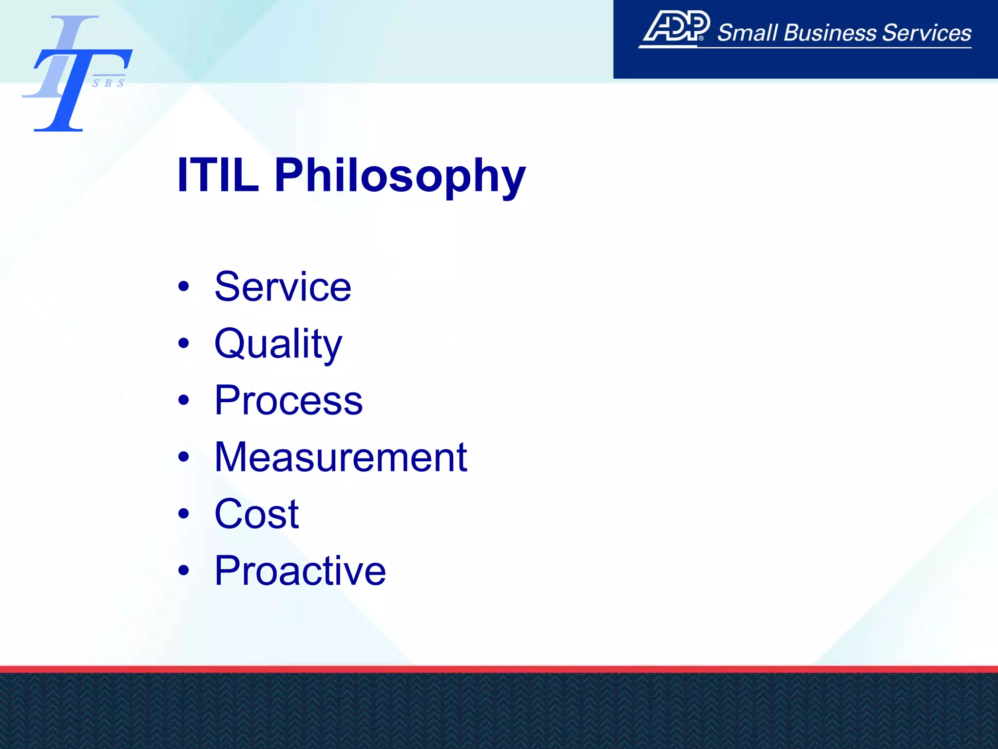 ITIL Introduction | PPT