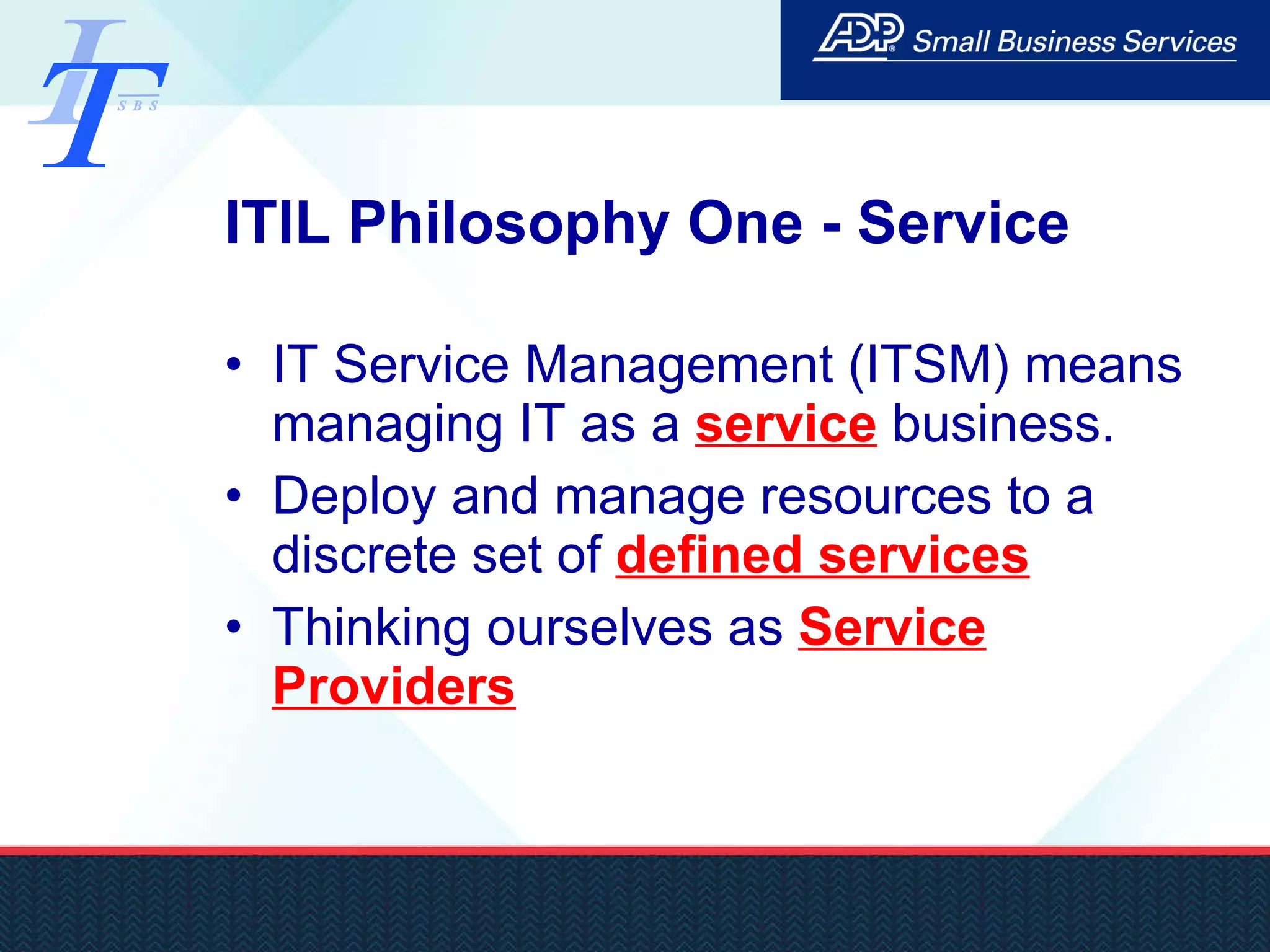 ITIL Introduction | PPT