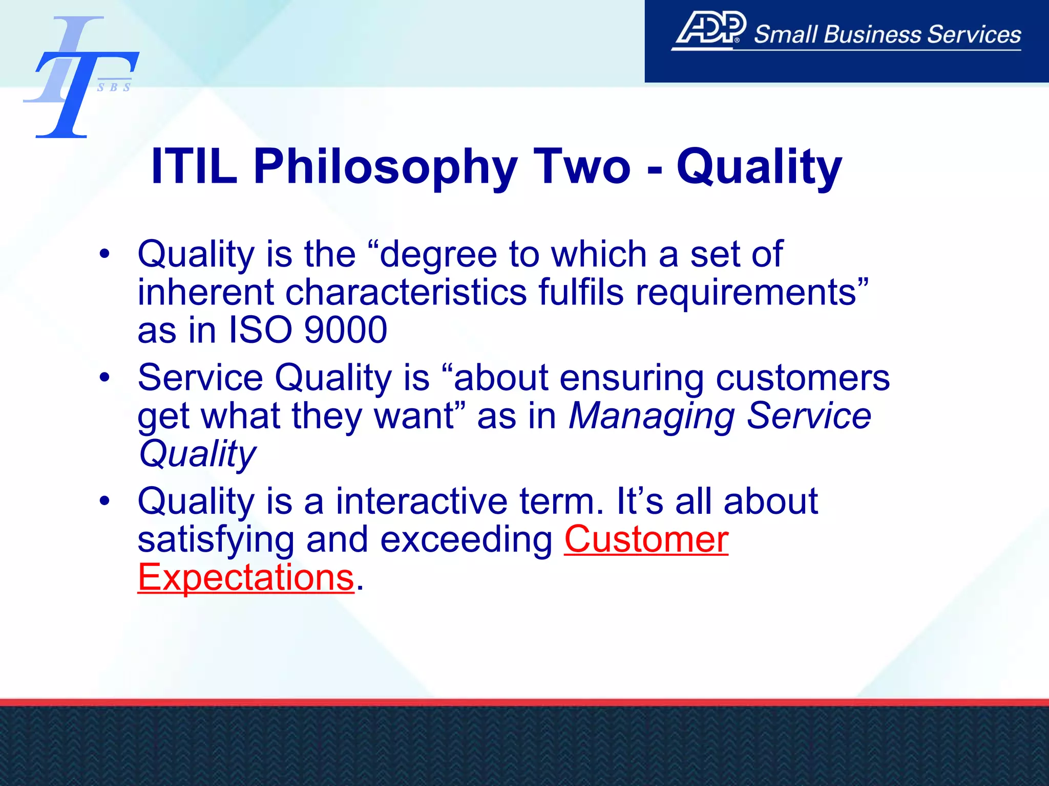 ITIL Introduction | PPT