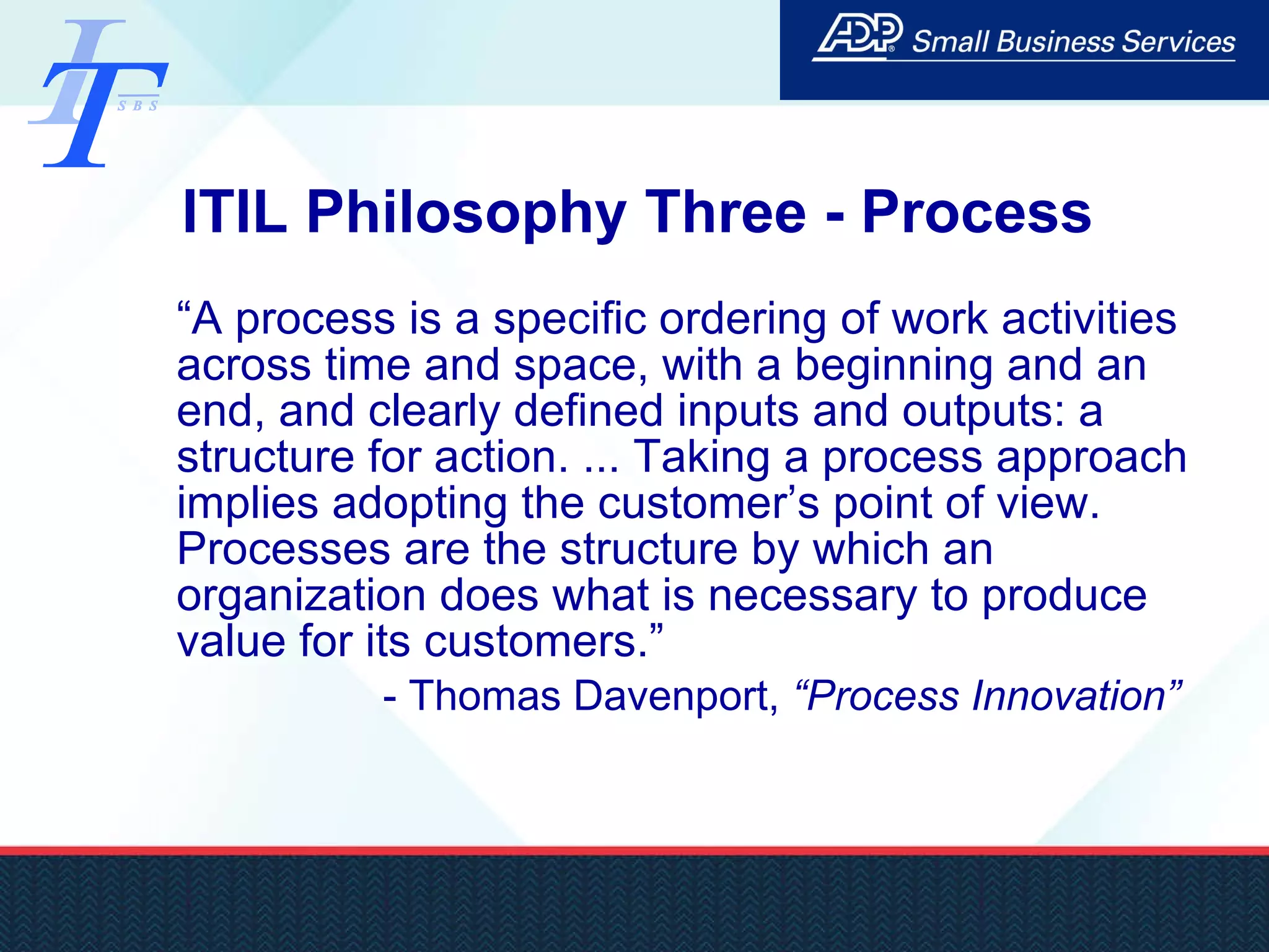 ITIL Introduction | PPT