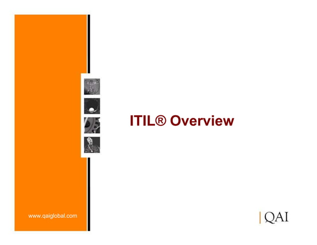 ITIL overview | PDF