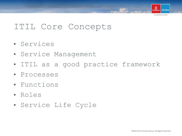 Itil presentation(foundation level) by waheed khan | PPT