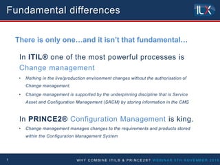How combining the methodology of PRINCE2 and the framework of ITIL can enable your organisation ...