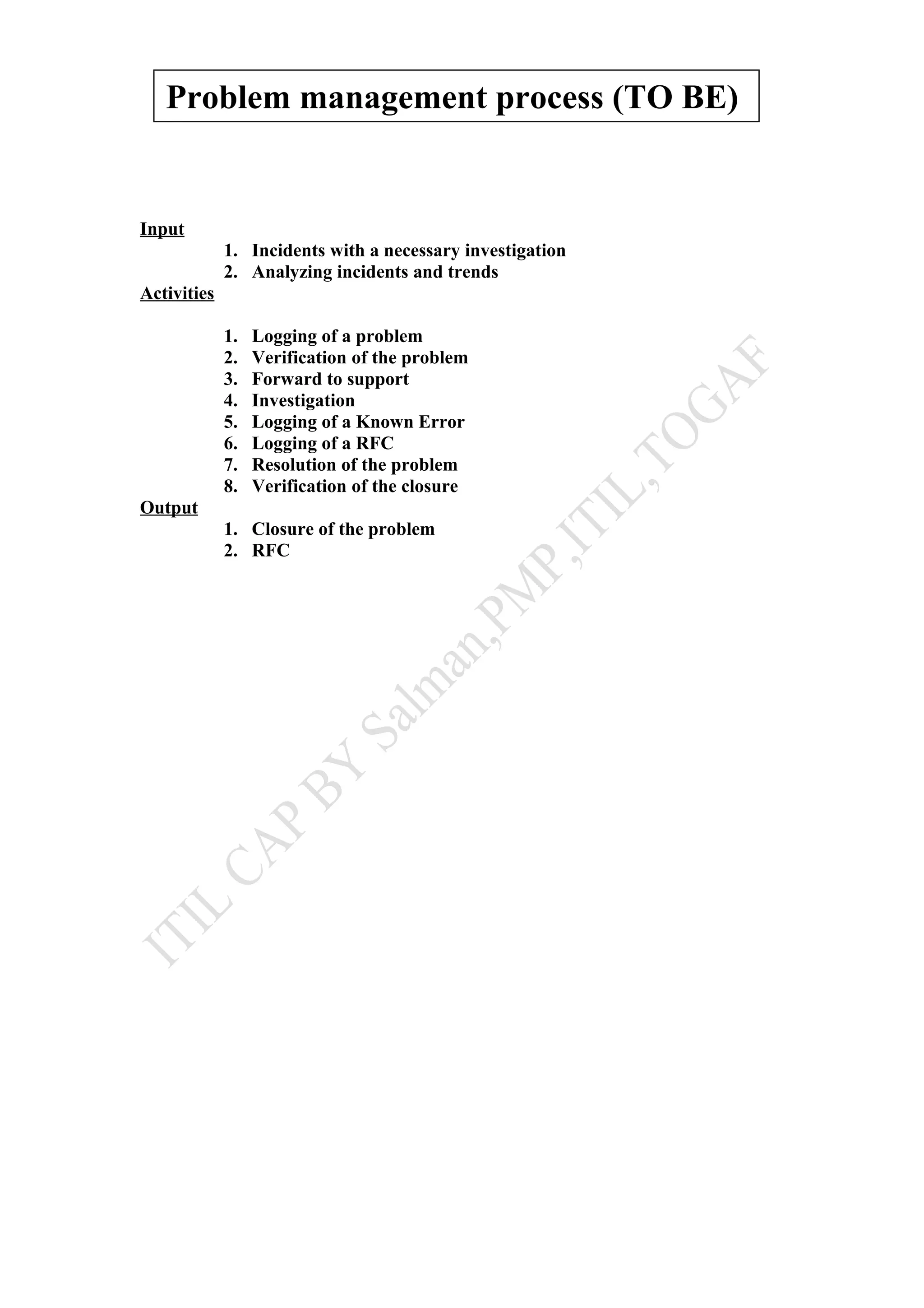 Itil Process Maturity Assessment Pdf