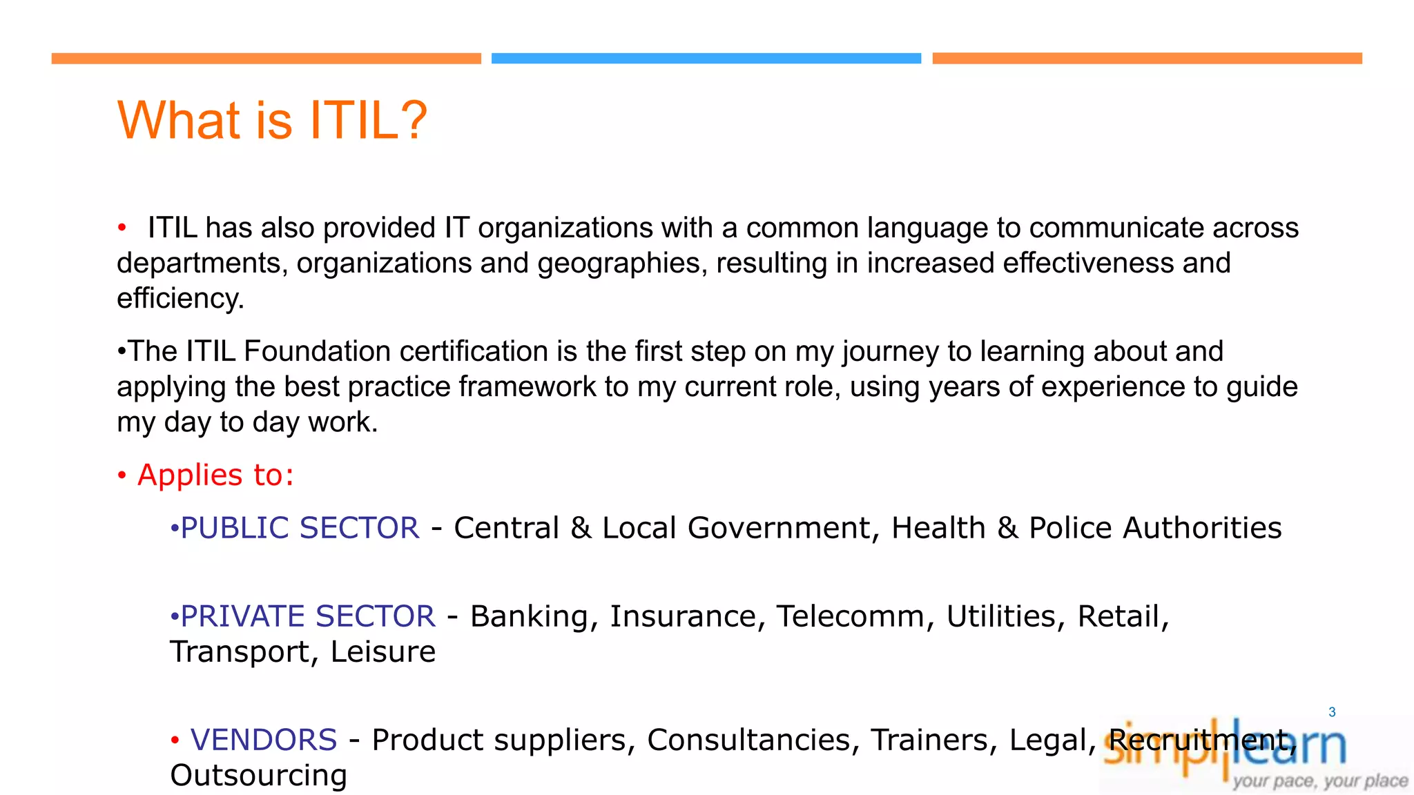 ITIL Career Path | PPTX