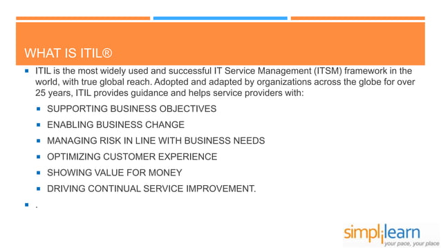 Itil Career Path Ppt