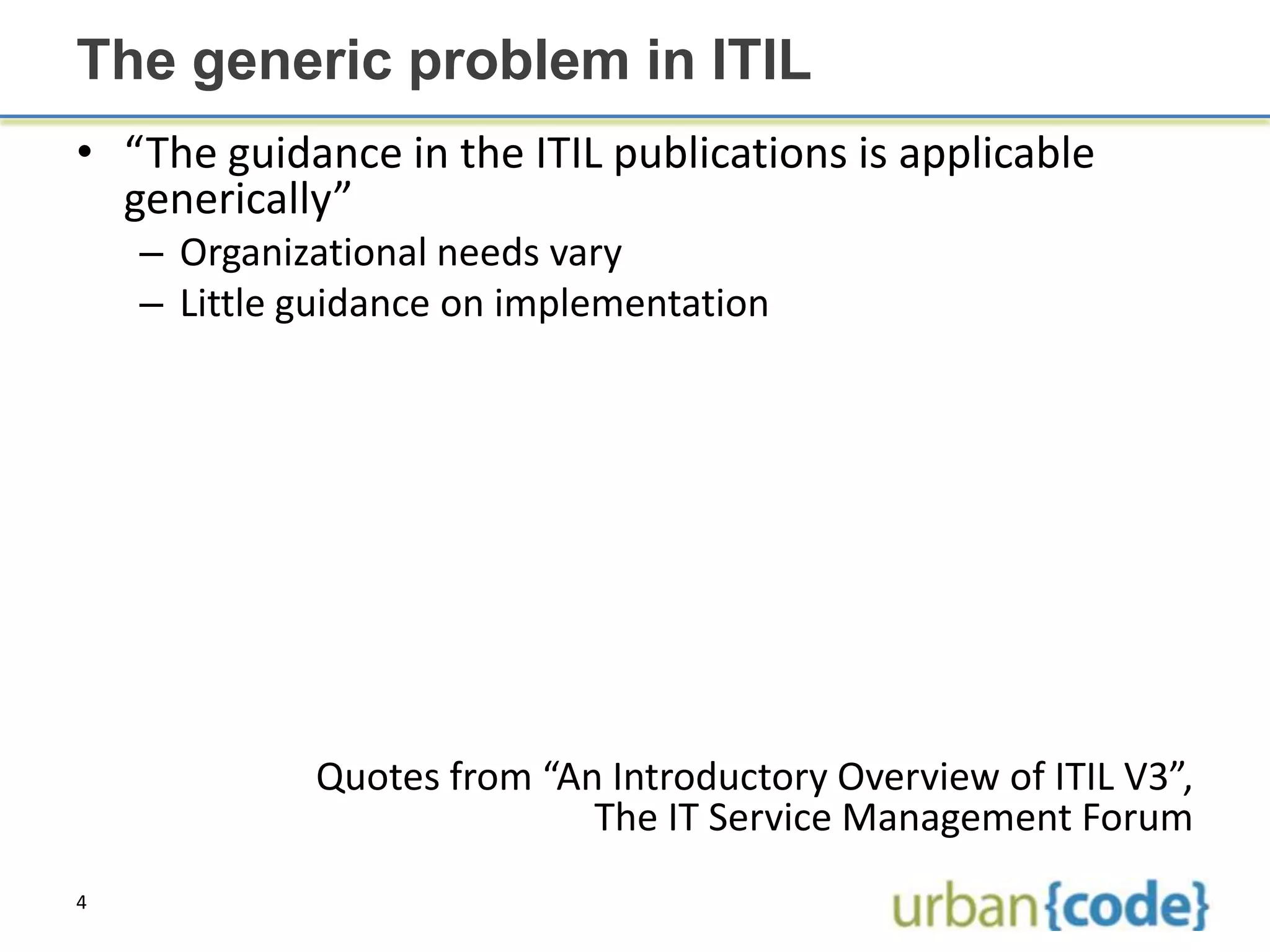 ITIL, Release Management and Automation | PPTX