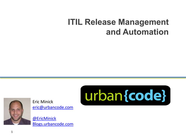 ITIL, Release Management and Automation | PPTX