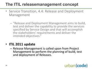 ITIL, Release Management and Automation | PPTX