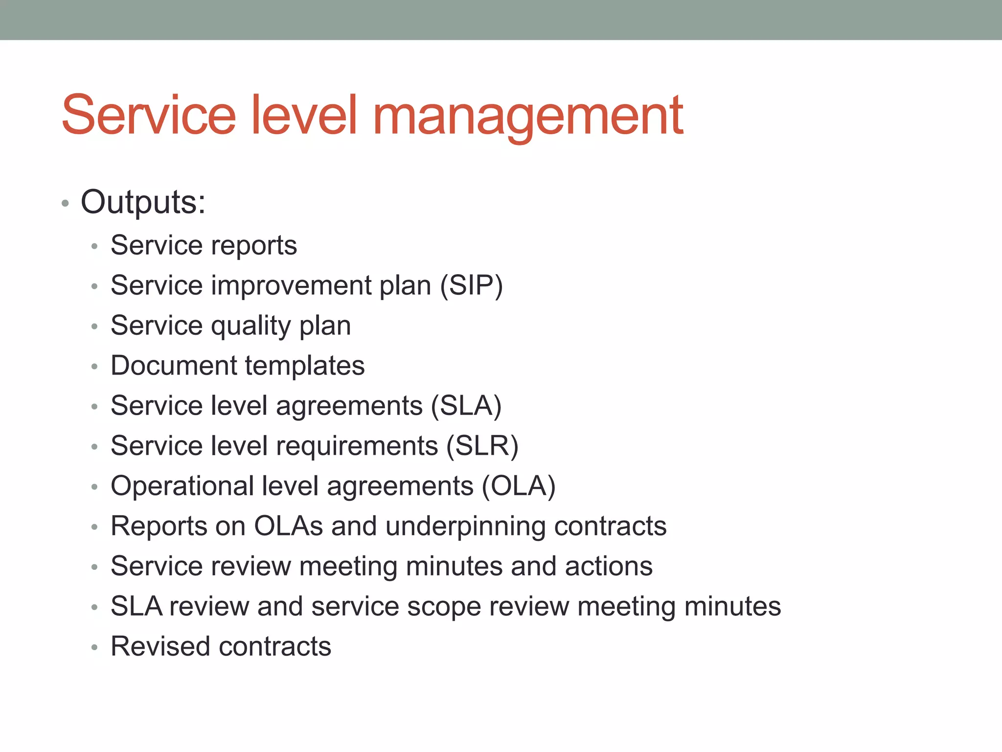 ITIL Service Design | PPTX
