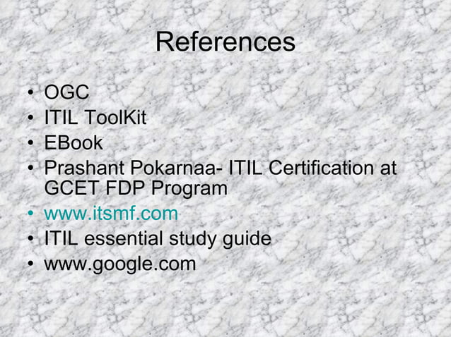 Itil Service Level Mgmnt | PPT | Cloud Computing | Internet