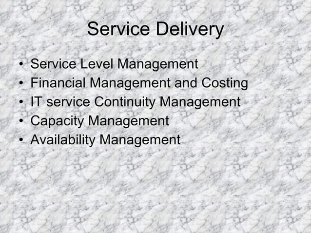 Itil Service Level Mgmnt | PPT | Cloud Computing | Internet