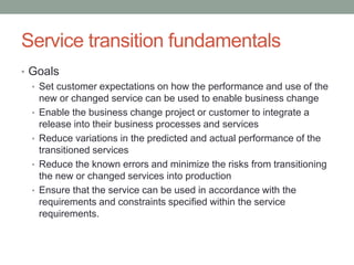 ITIL Service Transition | PPT