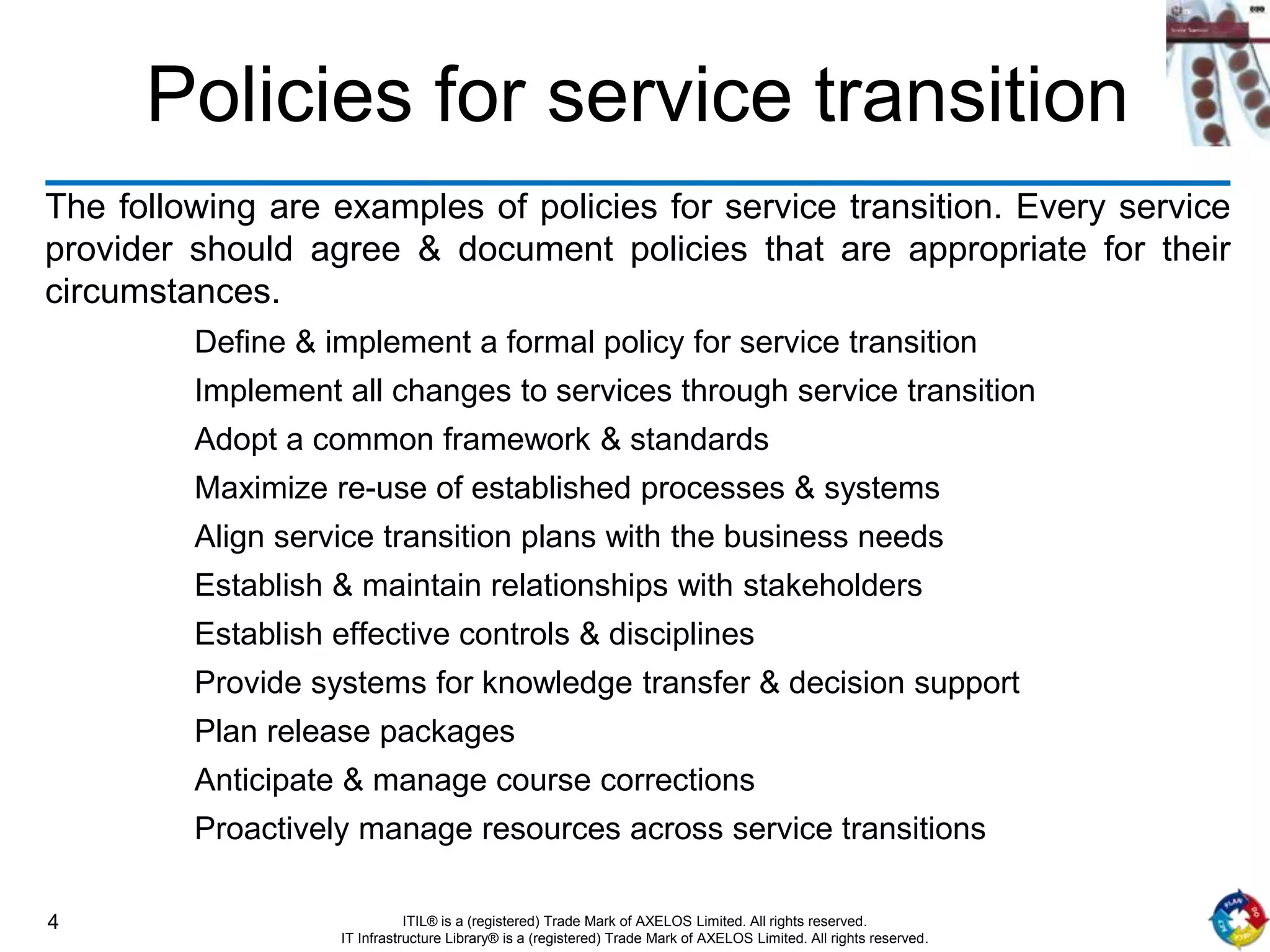 ITIL service transition | PPTX