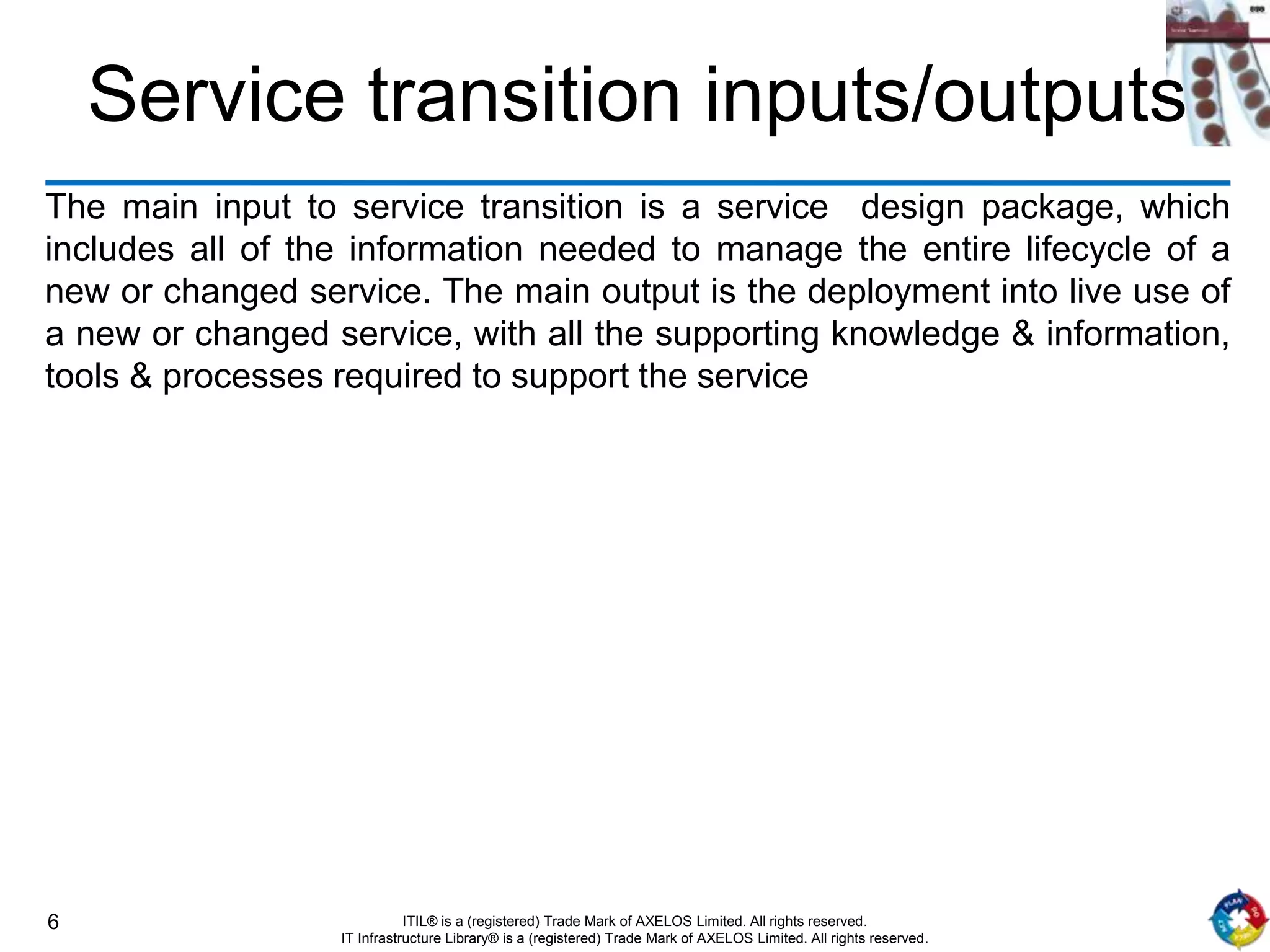 ITIL service transition | PPTX