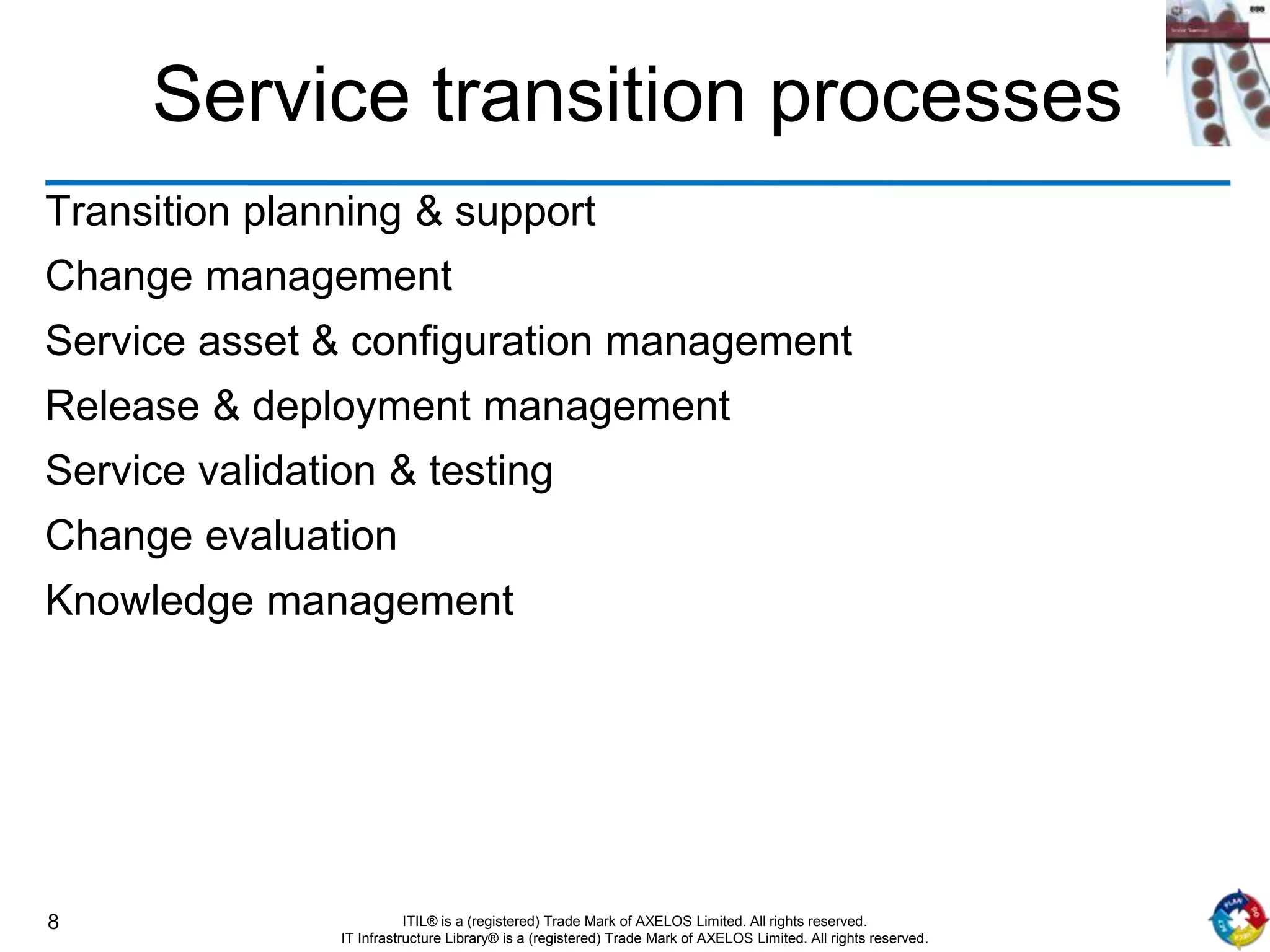 ITIL service transition | PPTX