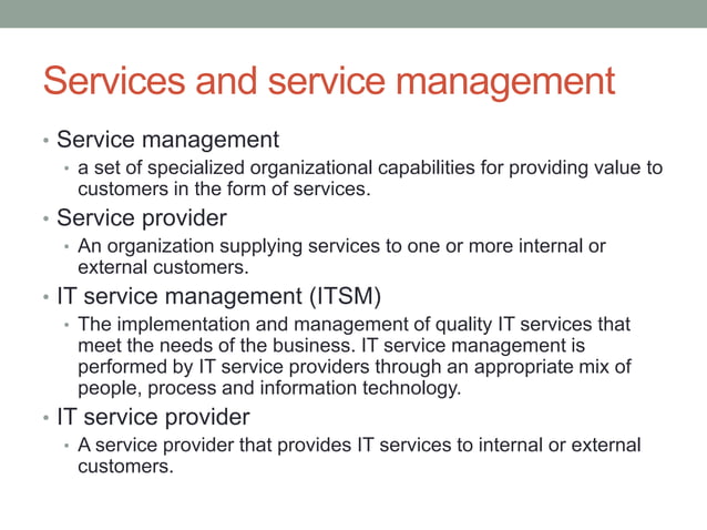ITIL Service Transition 2011 | PPTX | Information Services Industry ...